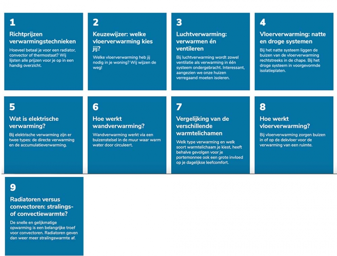 Hoe werkt vloerverwarming?